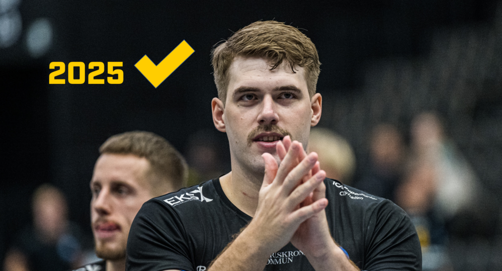 Albin Stenberg klar för ytterligare två år - HF Karlskrona